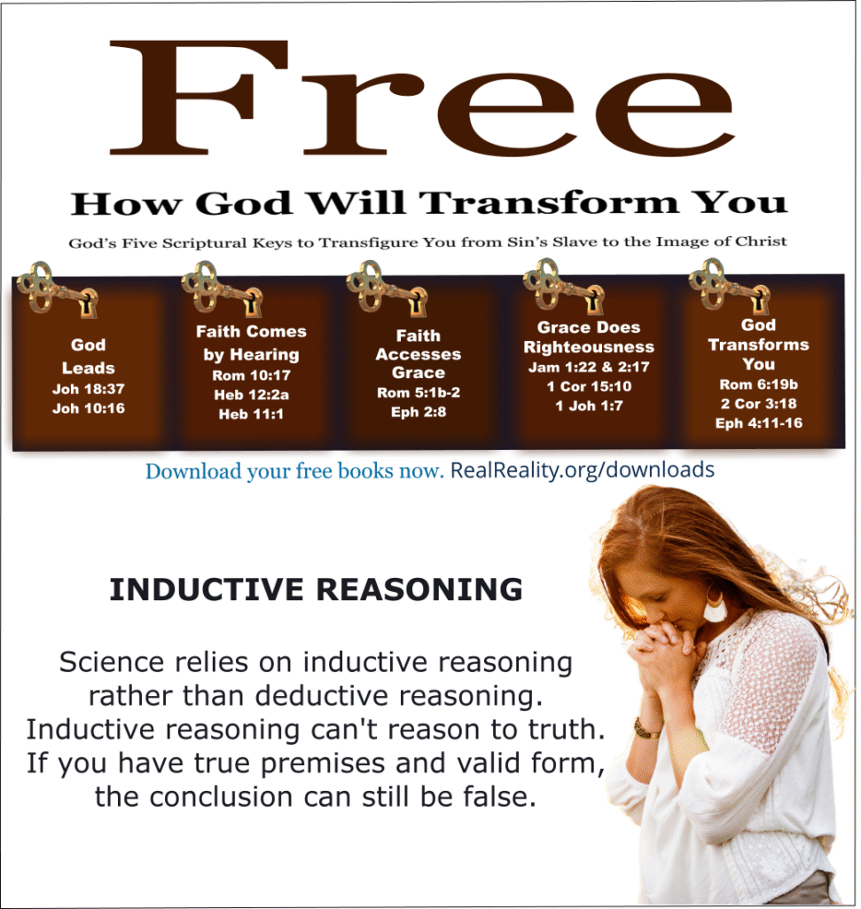 Science relies on inductive reasoning rather than deductive reasoning ...