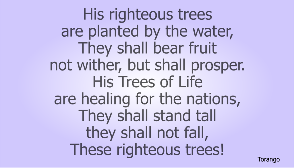 His righteous trees – New Images Free Christian Memes