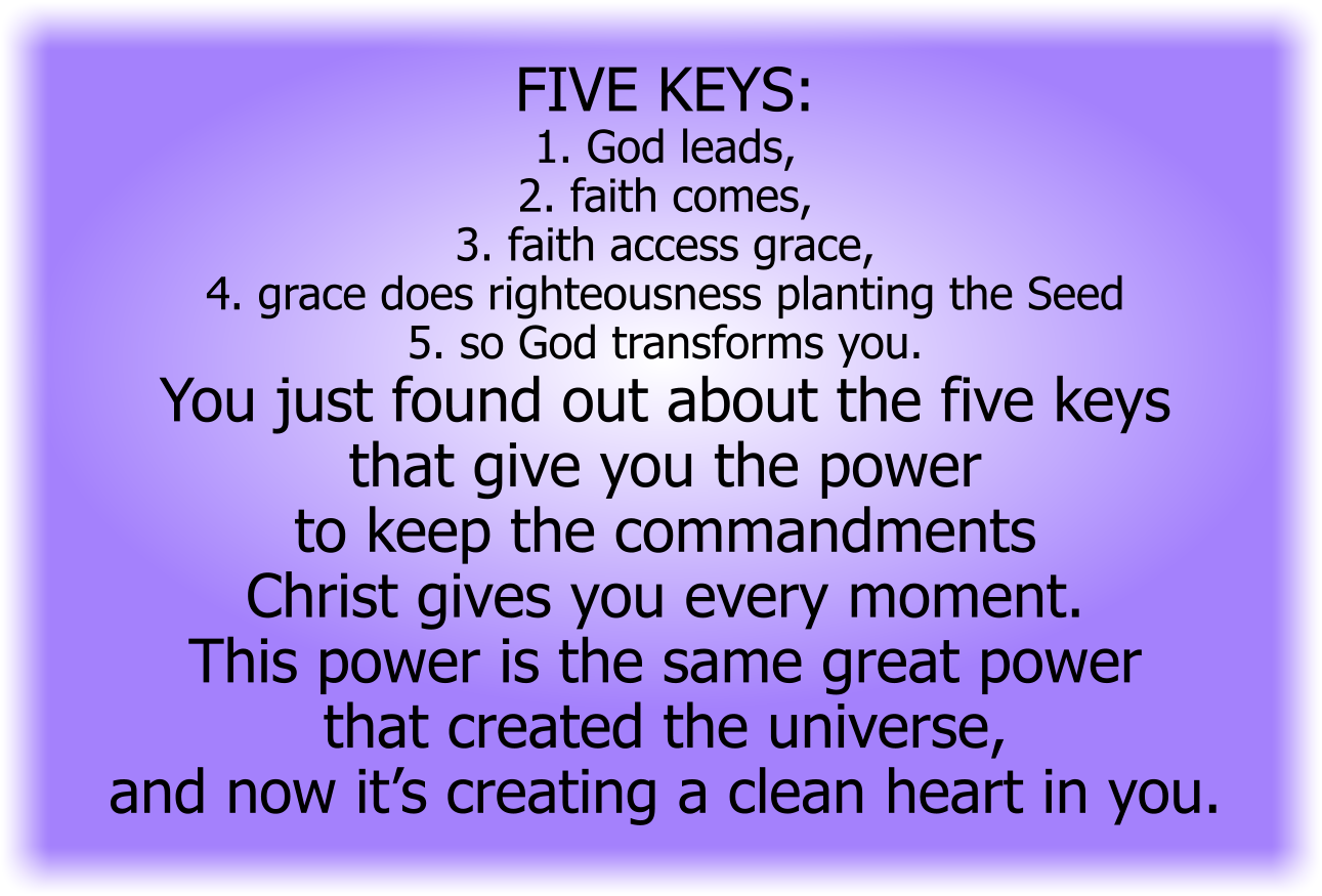The Five Keys to Your Transformation – New Images Free Christian Memes