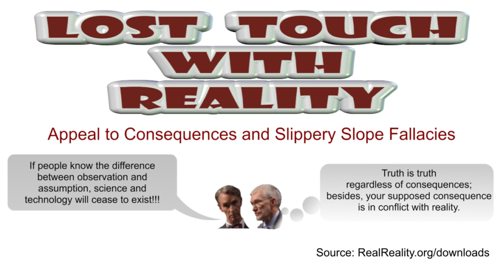 Appeal to Consequences and Slippery Slope Fallacies – New Images Free ...